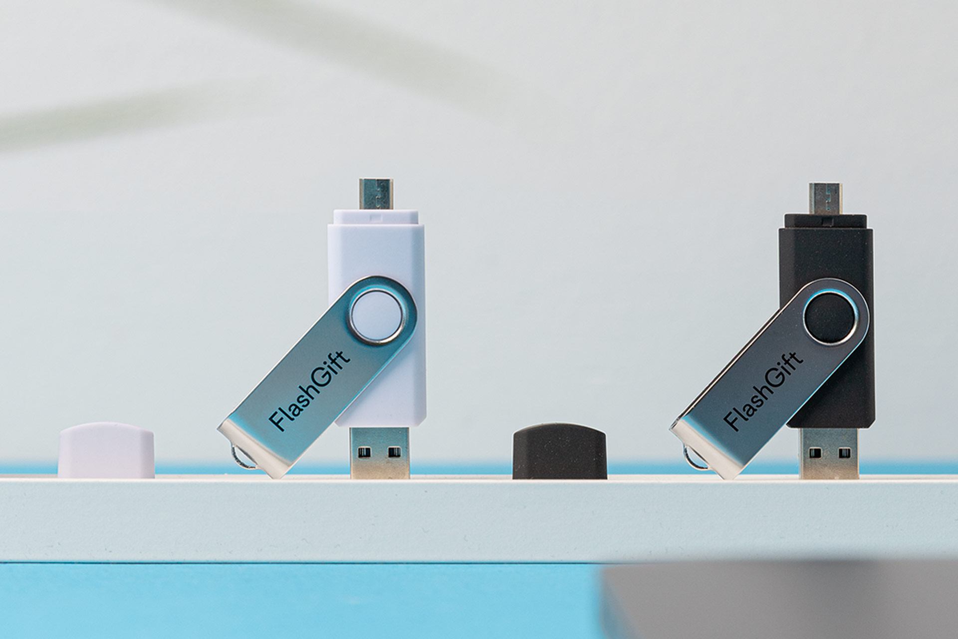 USB OTG On-the-go - USB Twister Double personalizzata